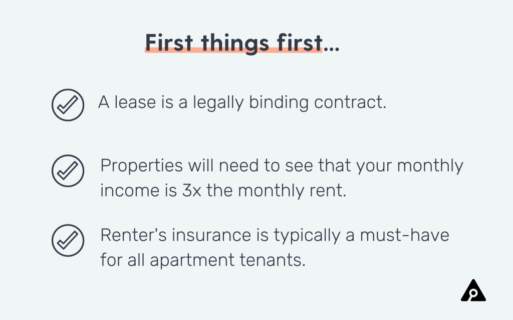 The 6 Most Important Things To Know Before Signing Your First Lease ...